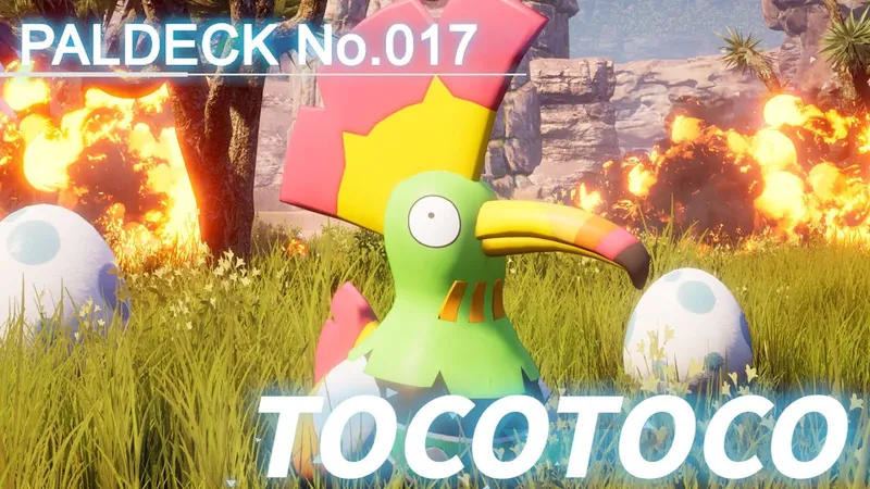 🦜 Tocotoco on Palworld: Stats, Egg, Abilities & Guide 🦜